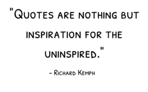 Worst Cover Letter Advice: Use a Quotation in Your Cover Letter