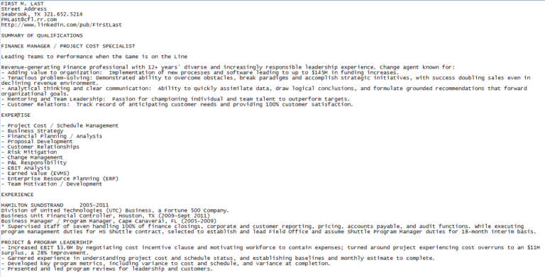 How to Write a Resume that Beats the Computers - The Essay Expert